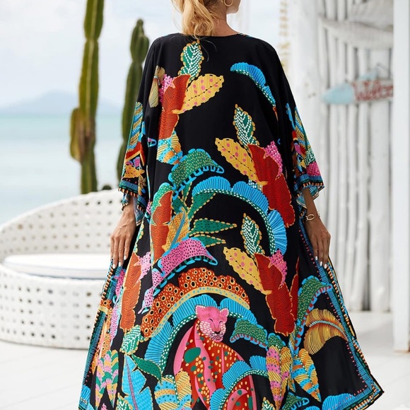 Moon Goddess Boutique | Tops | Xl Kimono Robe Women Open Front Kimono ...